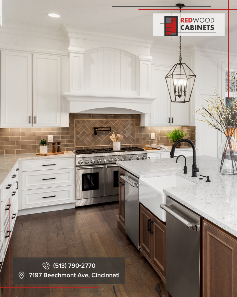 Redwood Cabinets and Design - Choosing the Right Cabinet Finish: Matte ...
